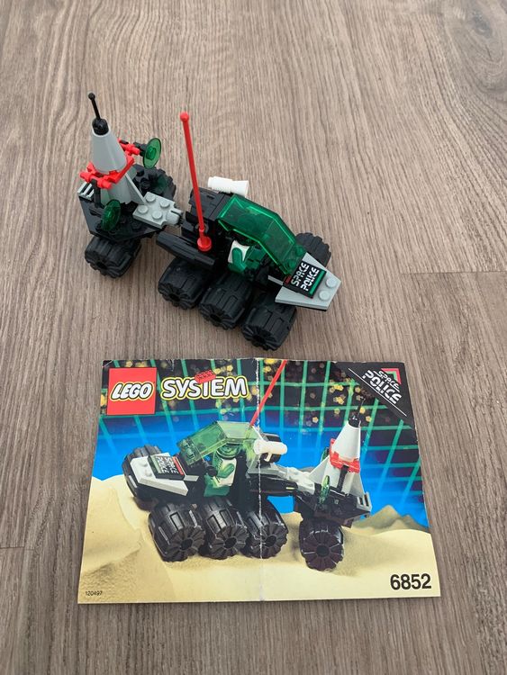 Vintage Lego 6852 Sonar Security Space Police + Anleitung (Gebraucht ...