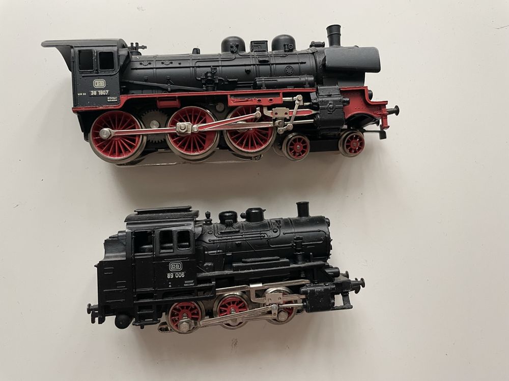 2x Dampflokomotive DB 38 + 89, Modellbahn, Sammler (Gebraucht) in für ...
