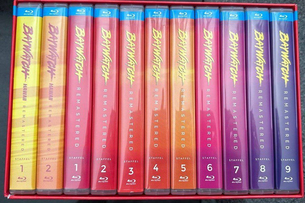 Baywatch Remastered Blu-ray, Komplette Serie, Top Zustand! (Gebraucht ...