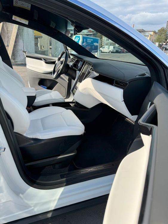 Tesla Model X - 2020 – Schnäppchen! Weiss/Weiss, 573 PS (Gebraucht) in ...