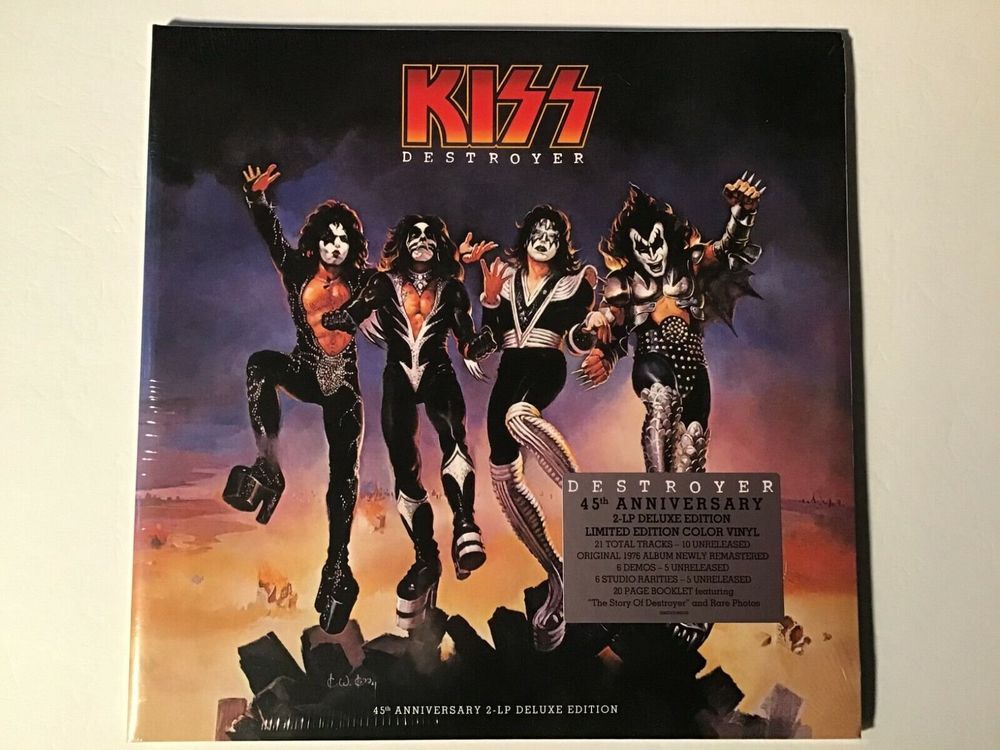 KISS Destroyer Album LP 45th Color Vinyl - VERSCHWEISST (Neu und originalverpackt) in Wetzikon ...
