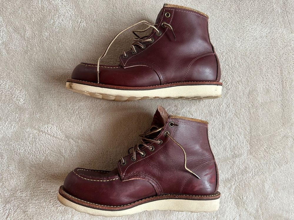 Red Wing 8856 D Moc Toe Oxblood Mesa Leather - 10 (Gebraucht) in ...