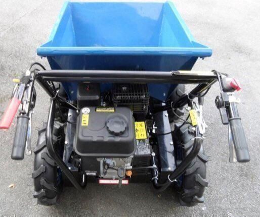Mini Dumper Scheppach 300kg 6,5PS mit 4 luft gefüllten Räder (Neu und ...