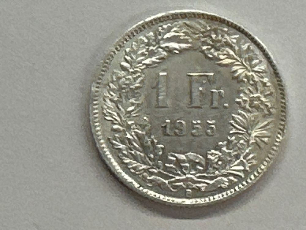 1 Fr.Silber Schweiz 1955 -vz | Kaufen auf Ricardo