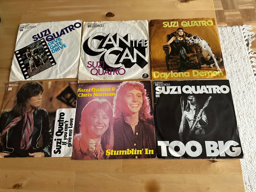 SUZI QUATRO Singles Sammlung 6 Stk 7" AUSVERKAUF! Hits! | Kaufen auf ...
