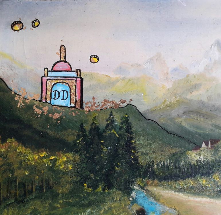 Gemälde Pop Art Dagobert Duck Künstler: Manuela Reitz (Neu und originalverpackt) in Balve für ...