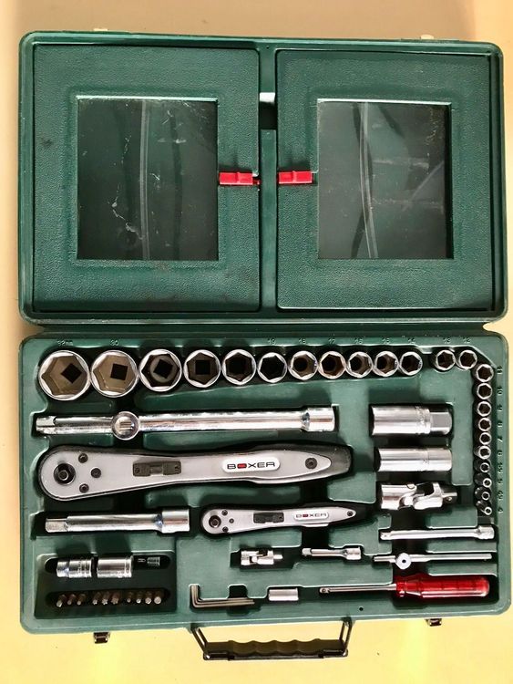 Komplettes Ratschen Set 1/4 + 1/2 Zoll | Kaufen auf Ricardo