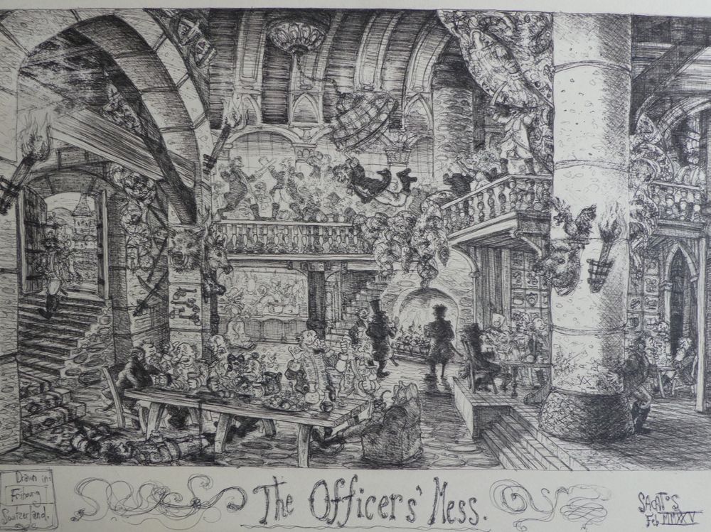 The Officers' Mess. (1st version.) Sacatos. (Neuf (Voir description)) à ...