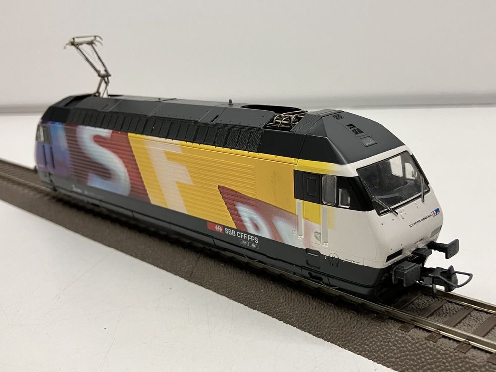 Roco 63506 H0 DC= Re 460 056-5 SBB SF Schweizer Fernsehen (Neu (gemäss ...