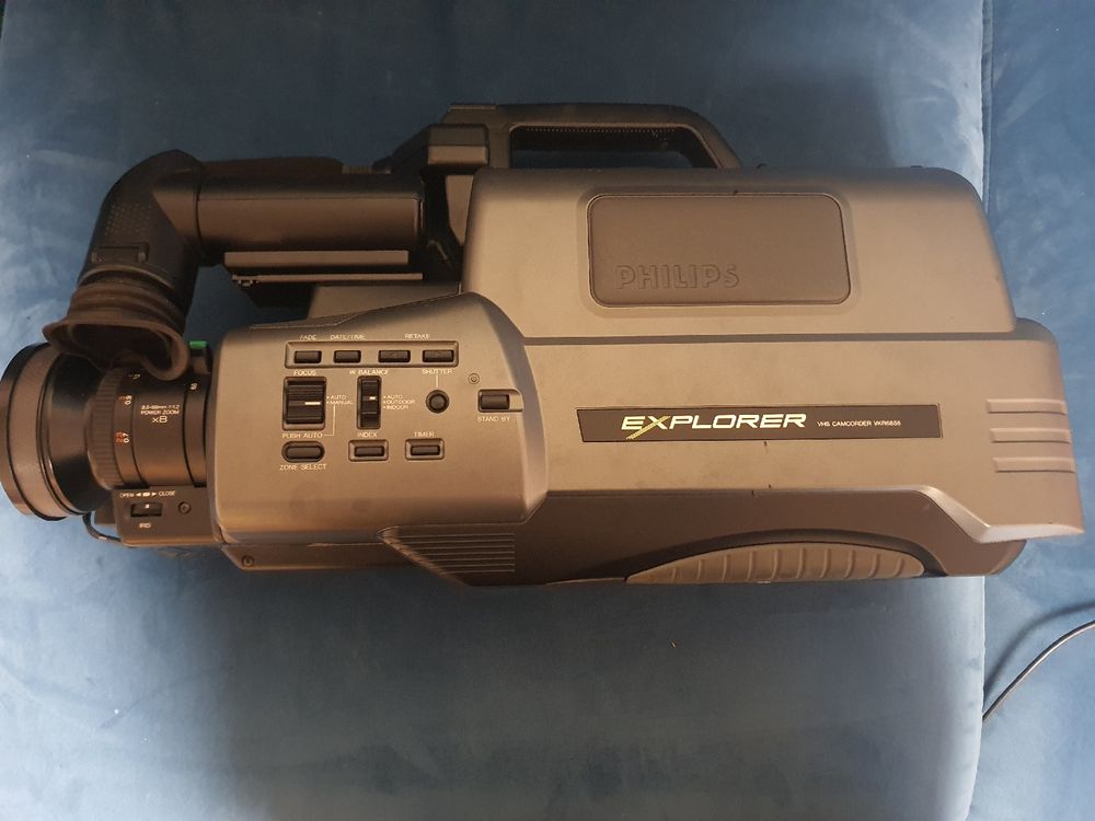 Philips Explorer VHS-C Camcorder Videokamera mit Tasche (Gebraucht) in ...