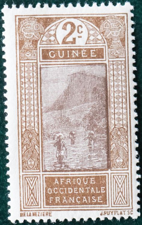 Guinée 2c Briefmarke Afrika Briefmarkensammlung | Kaufen auf Ricardo