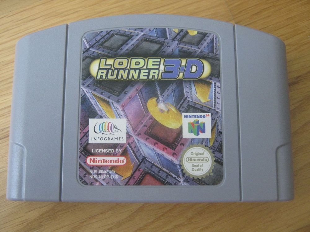 LODE RUNNER 3D für NINTENDO 64 | Kaufen auf Ricardo