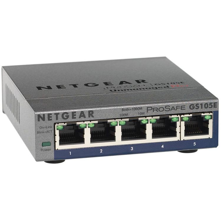 GS105E – 5-Port Gigabit Ethernet Plus Switch (Gebraucht) in Kriens für ...