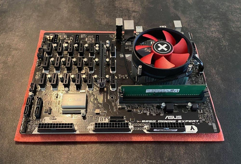 Asus B250 Mining Expert, inkl. CPU, RAM. | Kaufen auf Ricardo