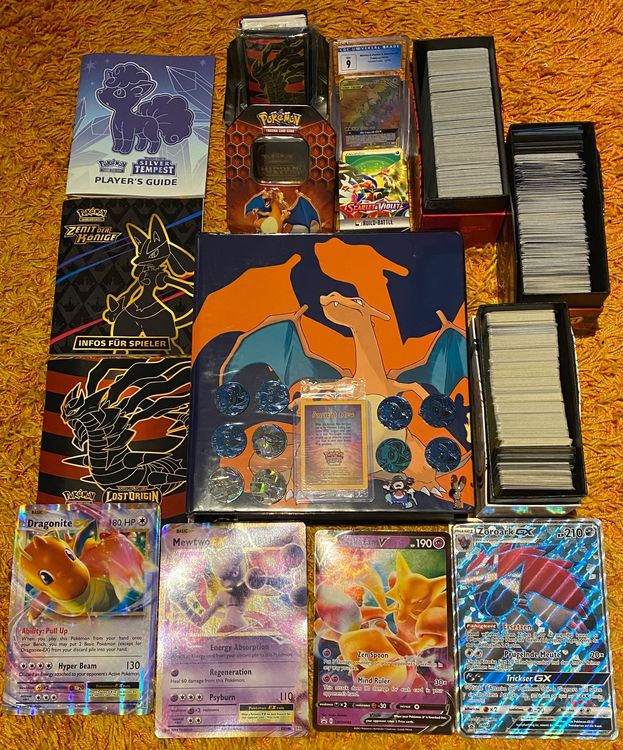 Pokemon Sammlung 2000+ Karten + Ancient Mew OVP+Graded Card | Kaufen auf Ricardo