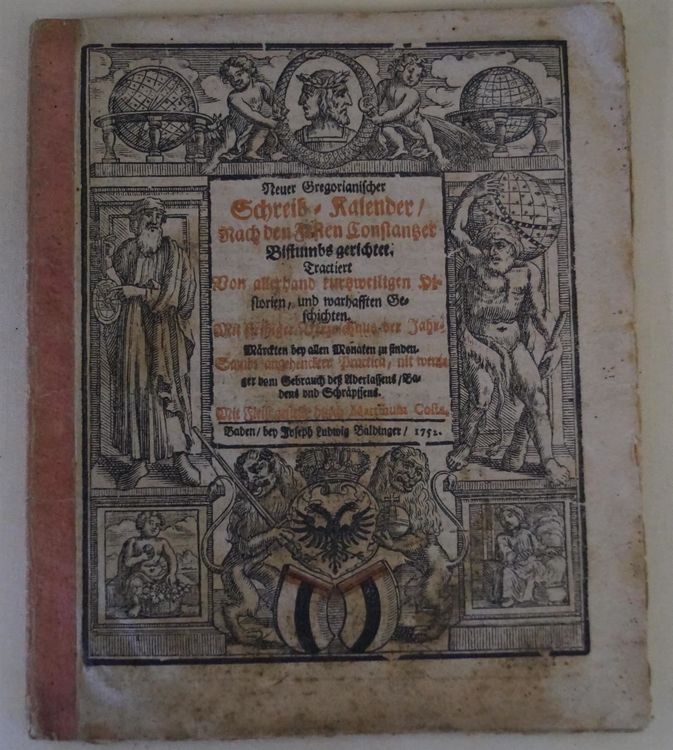 Neuer Gregorianischer Kalender 1752 (Gebraucht) in Härkingen für CHF 20 ...