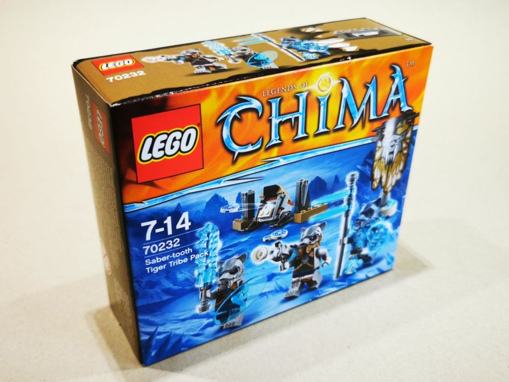 LEGO Chima 70232 Saber-tooth Tiger Tribe Pack (Neu und originalverpackt ...