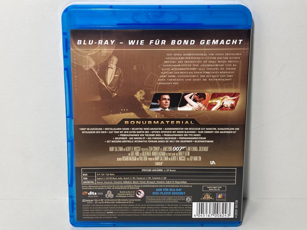 James Bond - Goldfinger Blu Ray | Kaufen auf Ricardo