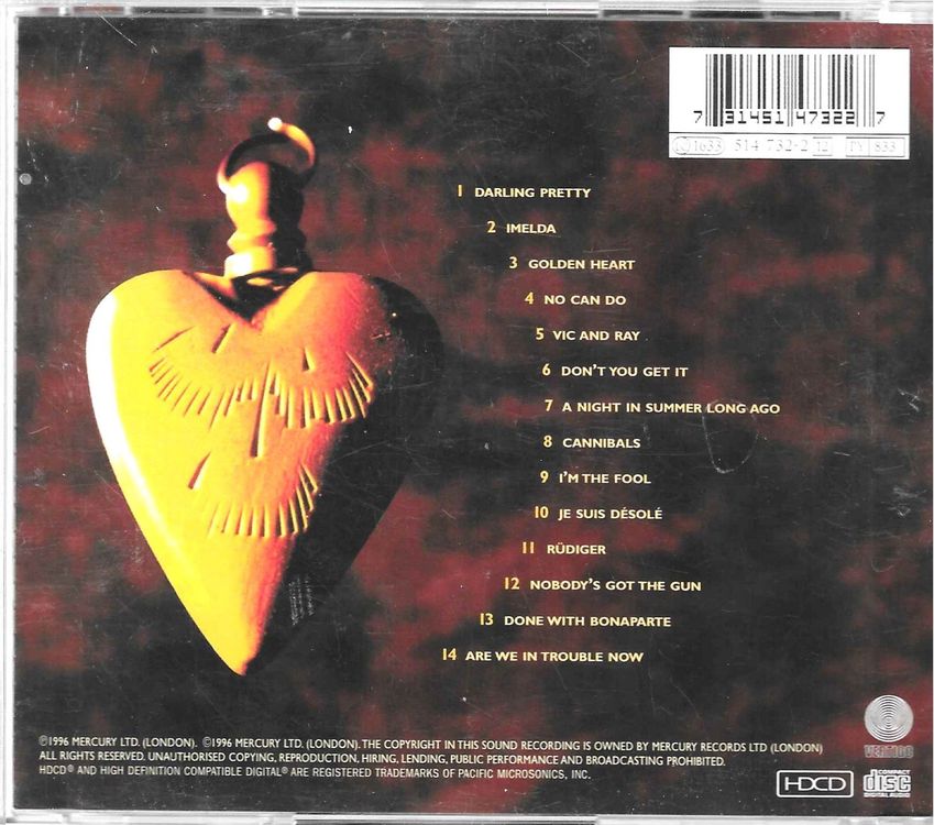 Marc Knopfler (Dire Straits) - Golden Heart (Gebraucht) in Savagnier ...