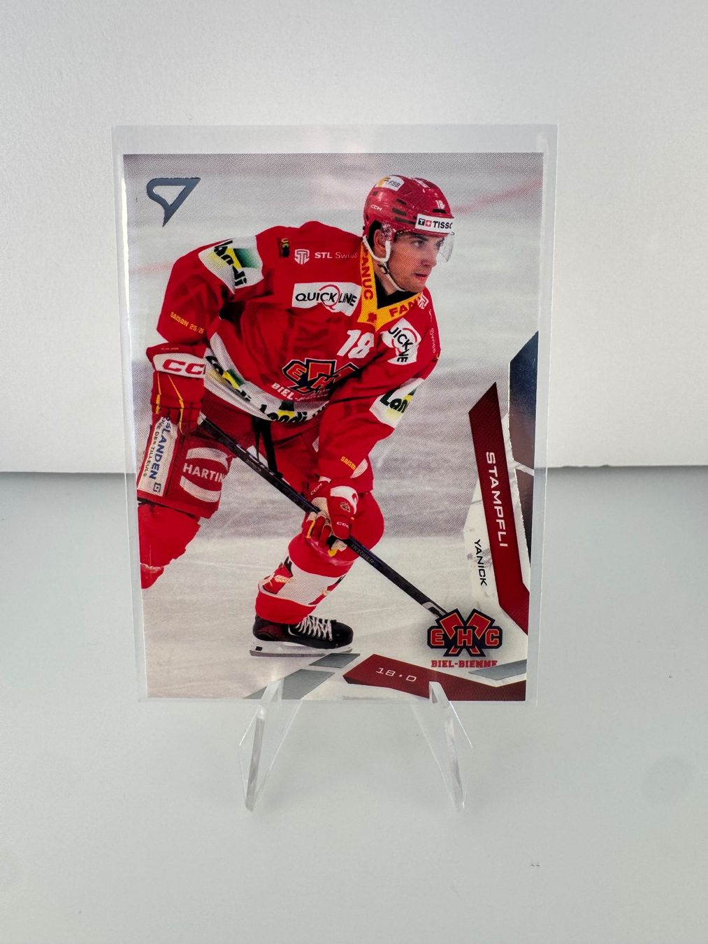 187 Yanick Stampfli EHC Biel-Bienne SportZoo 2025/26 (Neu (gemäss ...