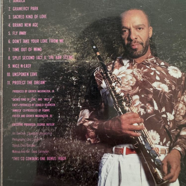 Grover Washington Jr. - time out of mind (CD) 1990 | Kaufen auf Ricardo