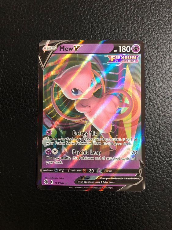 Fusion Strike Mew V 113/264 NM Ab 1 | Kaufen auf Ricardo