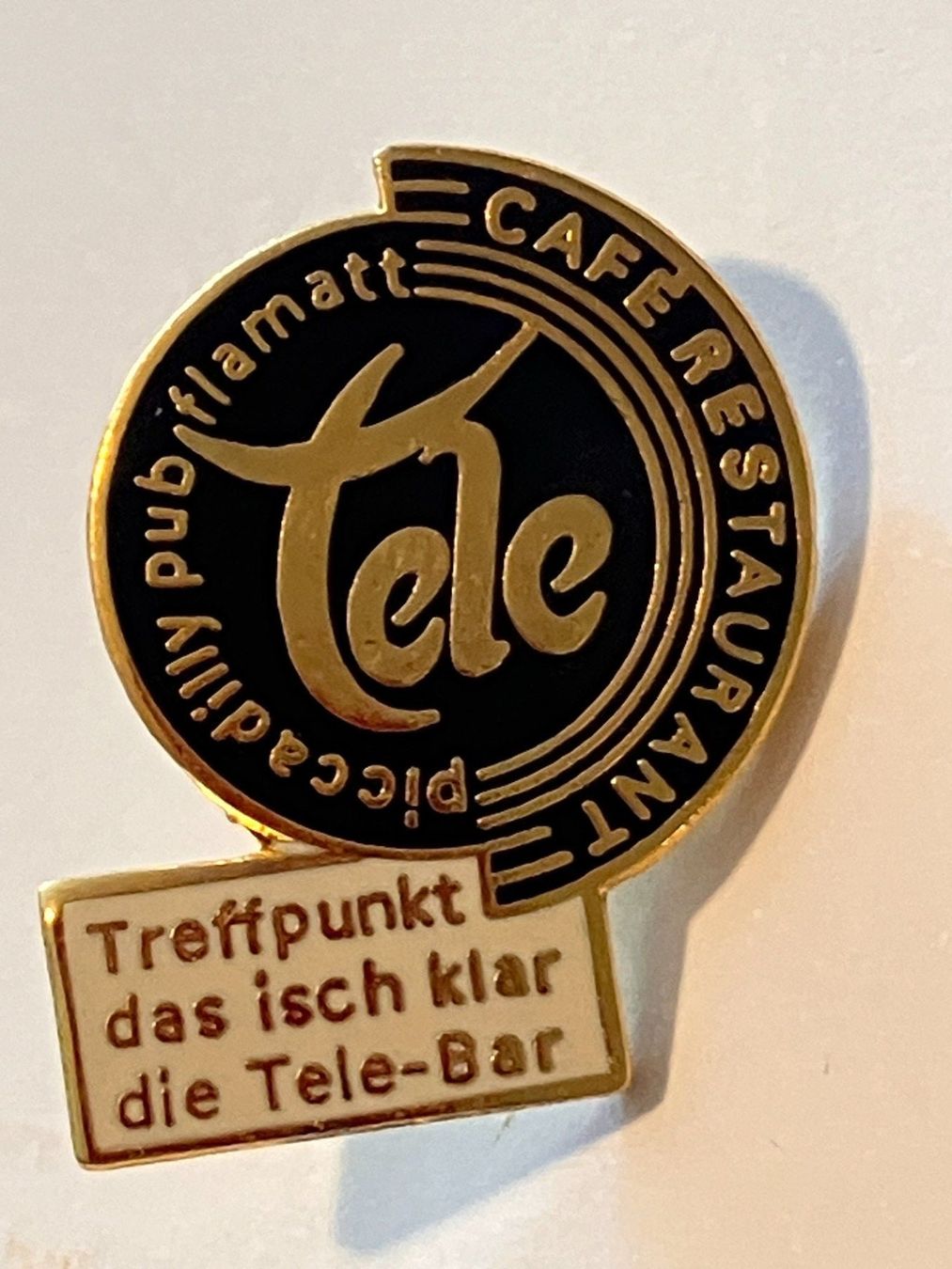 1 Pin Tele Bar Piccadilly Pub Flamatt Cafe Restaurant (Gebraucht) in ...