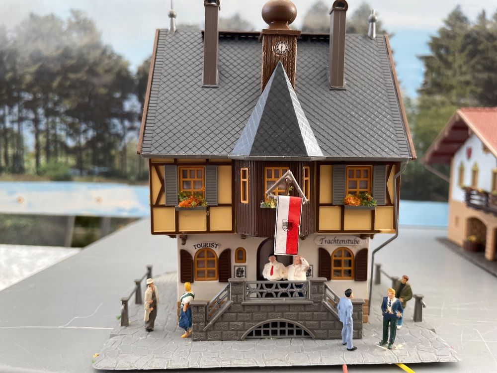 Faller HO 4 Häuser mit Licht | Kaufen auf Ricardo