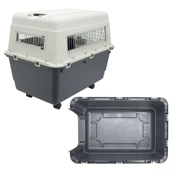 Hundebox Transportbox Box für Hunde IATA Grösse 4 (90x60x68) (Gebraucht ...