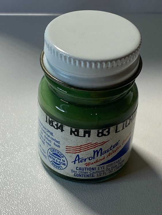 AEROMASTER 1034 RLM 83 LICHTGRÜN ACRYL COLOR | Kaufen auf Ricardo