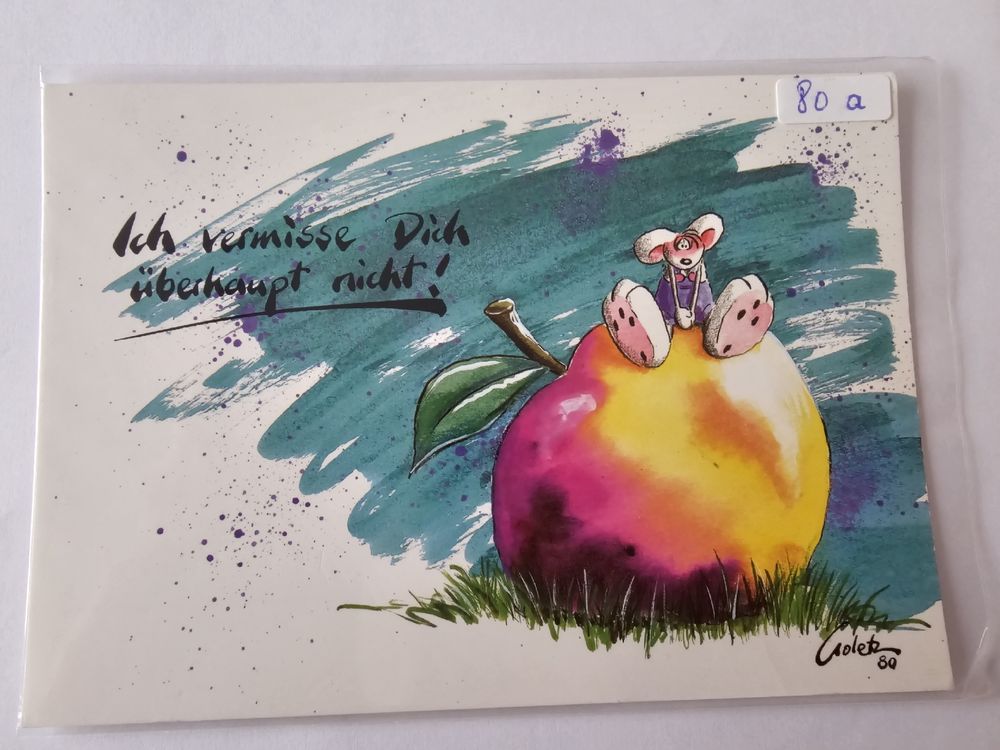 Diddl Sammel Postkarte 80A | Kaufen auf Ricardo