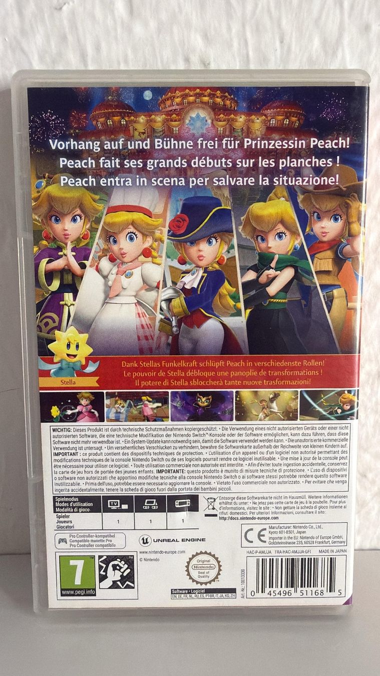 Princess Peach Showtime! Nintendo Switch Game - Good! (Gebraucht) in ...