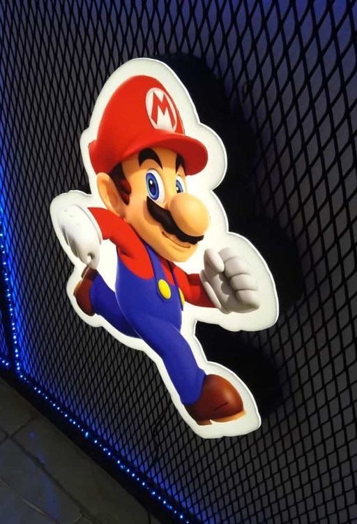 Super Mario Wandleuchte | Dekoration | Leuchttafel | Gaming (Neu und ...