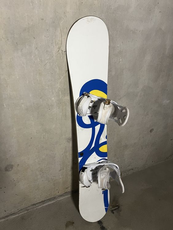 Burton Custom Flylight II, 156 cm Snowboard mit Bindung (Gebraucht) in ...
