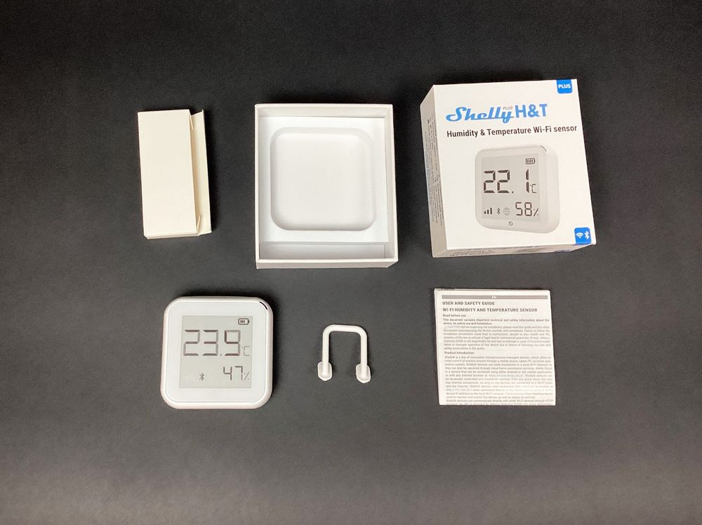SHELLY Temperatur & Luftfeuchtigkeits-Sensor Wi-Fi (Neu und ...