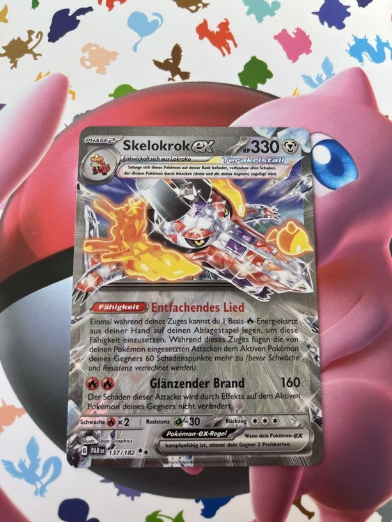 Skelokrok ex 137 - Pokemon Paradoxrift | Kaufen auf Ricardo