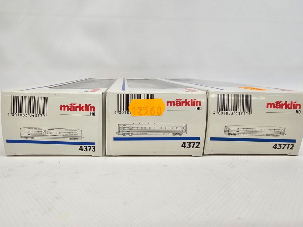 N54 MÄRKLIN 4372/4373/43712 Personenwagen & Bord Restaurant | Kaufen ...