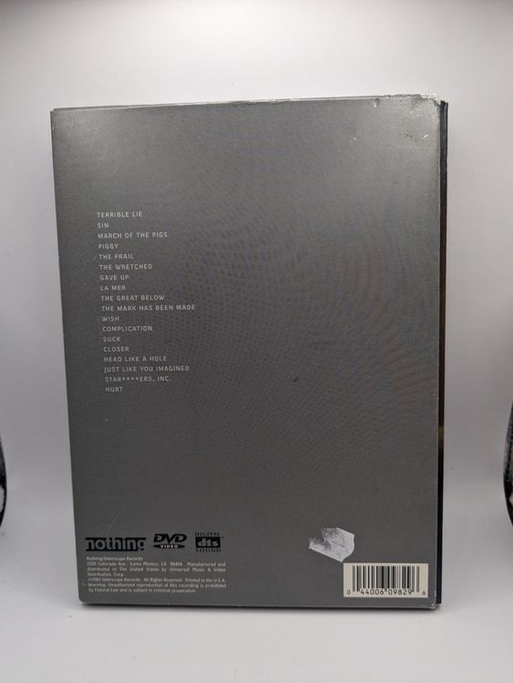 Nine Inch Nails NIN - And All That Could Have Been Live DVD (Gebraucht ...