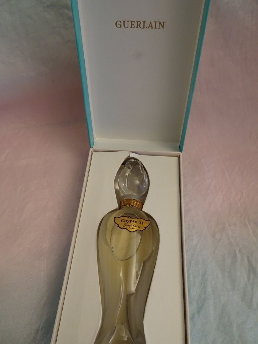 Vintage Guerlain Parfum Flacon *CHYPRE 53* bouton de Rose (Gebraucht ...