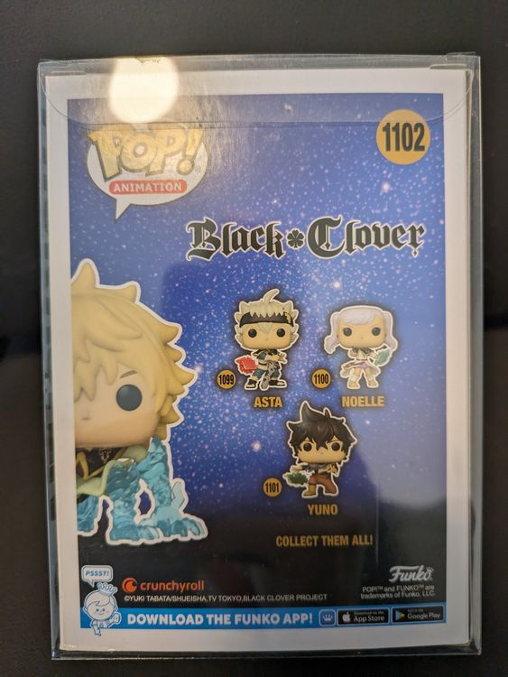 Funko Pop! Black Clover - Luck Voltia #1102 CHASE (Neu und ...