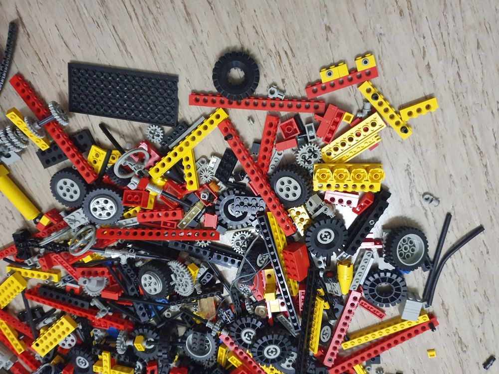 Lego Technik Bagger und Stabler aus den 80er Jahre (Gebraucht) in ...