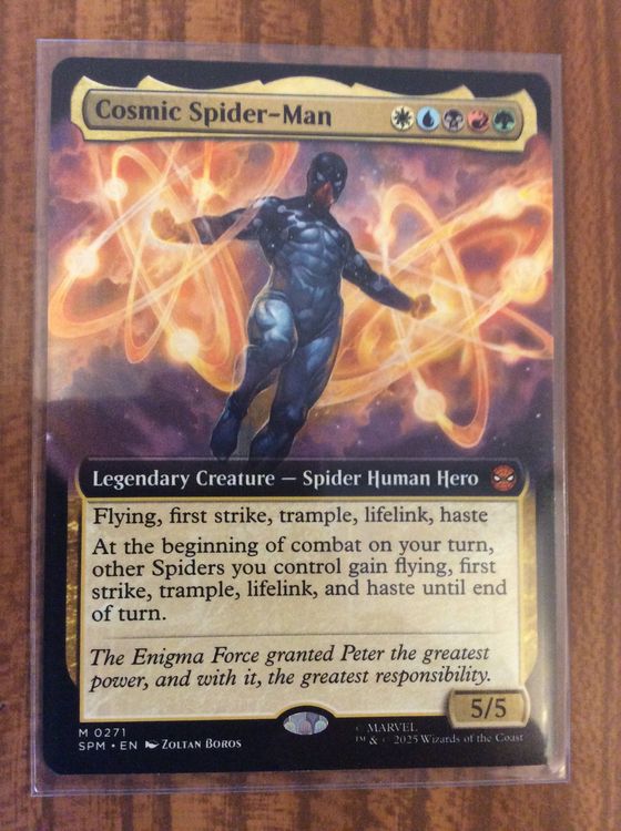 MTG - Cosmic Spider-Man (0271 - Extended Art) x1 (Neu (gemäss ...