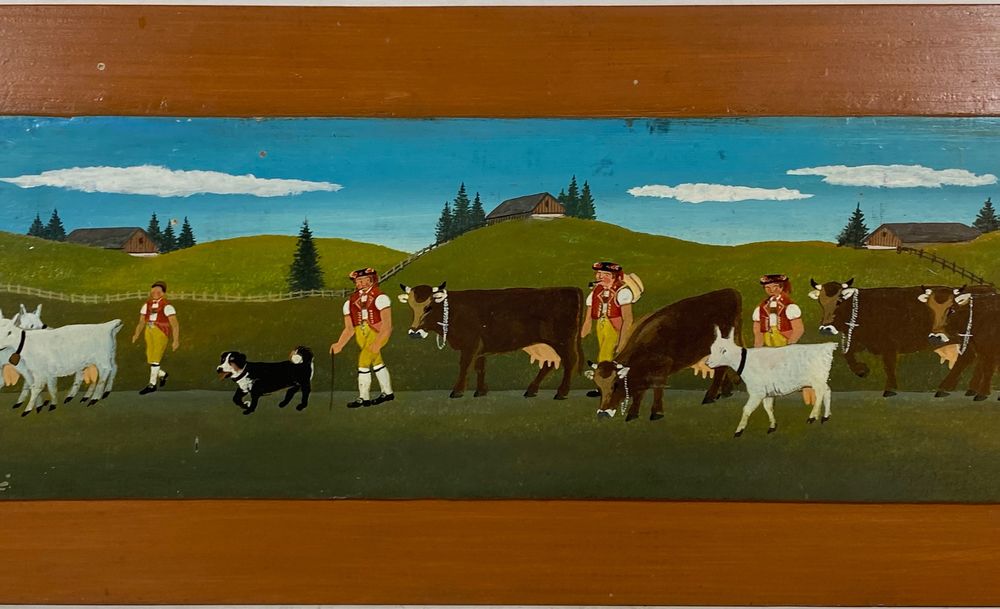 André ZWICKER (XX) Appenzeller Gemälde (Gebraucht) in für CHF 70 – mit ...