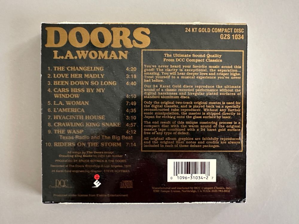 The Doors: L.A. Woman DCC Premium Audio CD Remastered (RAR) | Kaufen ...