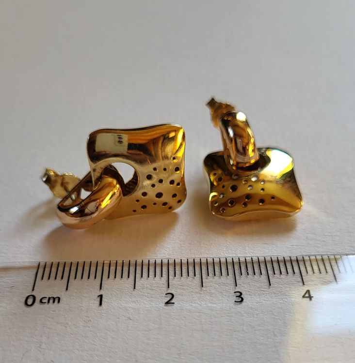 18 Karat 750 Massiv Gold Ohrstecker (Gebraucht) in Wald ZH für CHF 890 – mit Lieferung auf ...