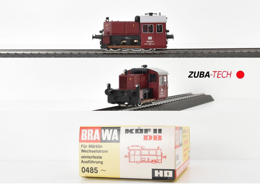 Brawa 0485 Rangierlok Köf II DB H0 WS Analog mit OVP (Gebraucht) in St. Gallen für CHF 68 – mit ...