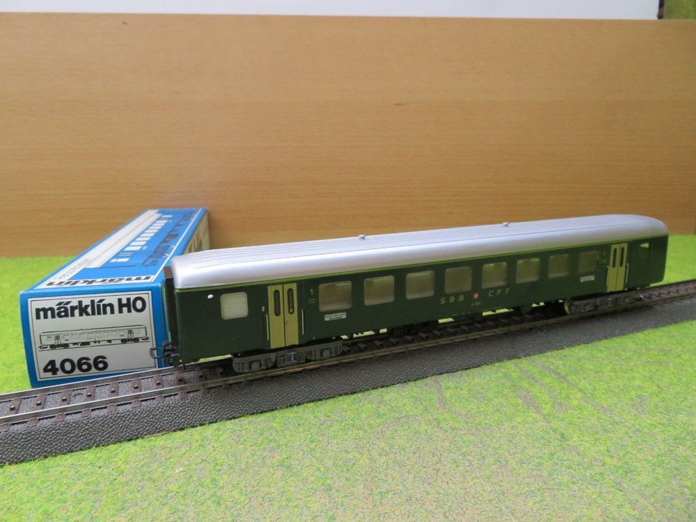 4066 Märklin HO SBB Personenwagen 1.Kl. | Kaufen auf Ricardo