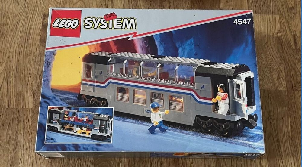 LEGO SYSTEM 4547 Eisenbahn Panoramawagen - Rarität | Kaufen auf Ricardo