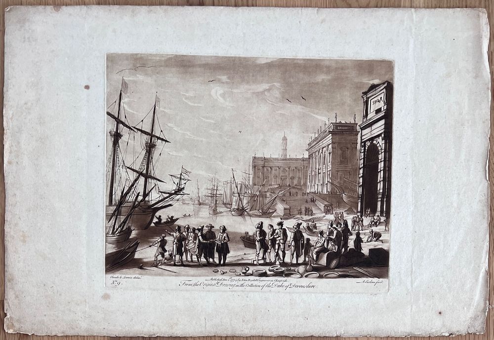 Claude Lorrain 1600-1683 französisch Radierung | Kaufen auf Ricardo