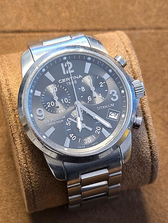 CERTINA DS PODIUM CHRONOGRAPH HERREN TITANIUM (Gebraucht) in Waldkirch für CHF 100 – nur ...
